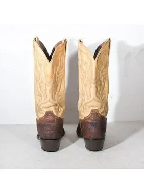 Tony Lama | Shoes | Vintage Tony Lama C7974 Brown Leather Elephant ...
